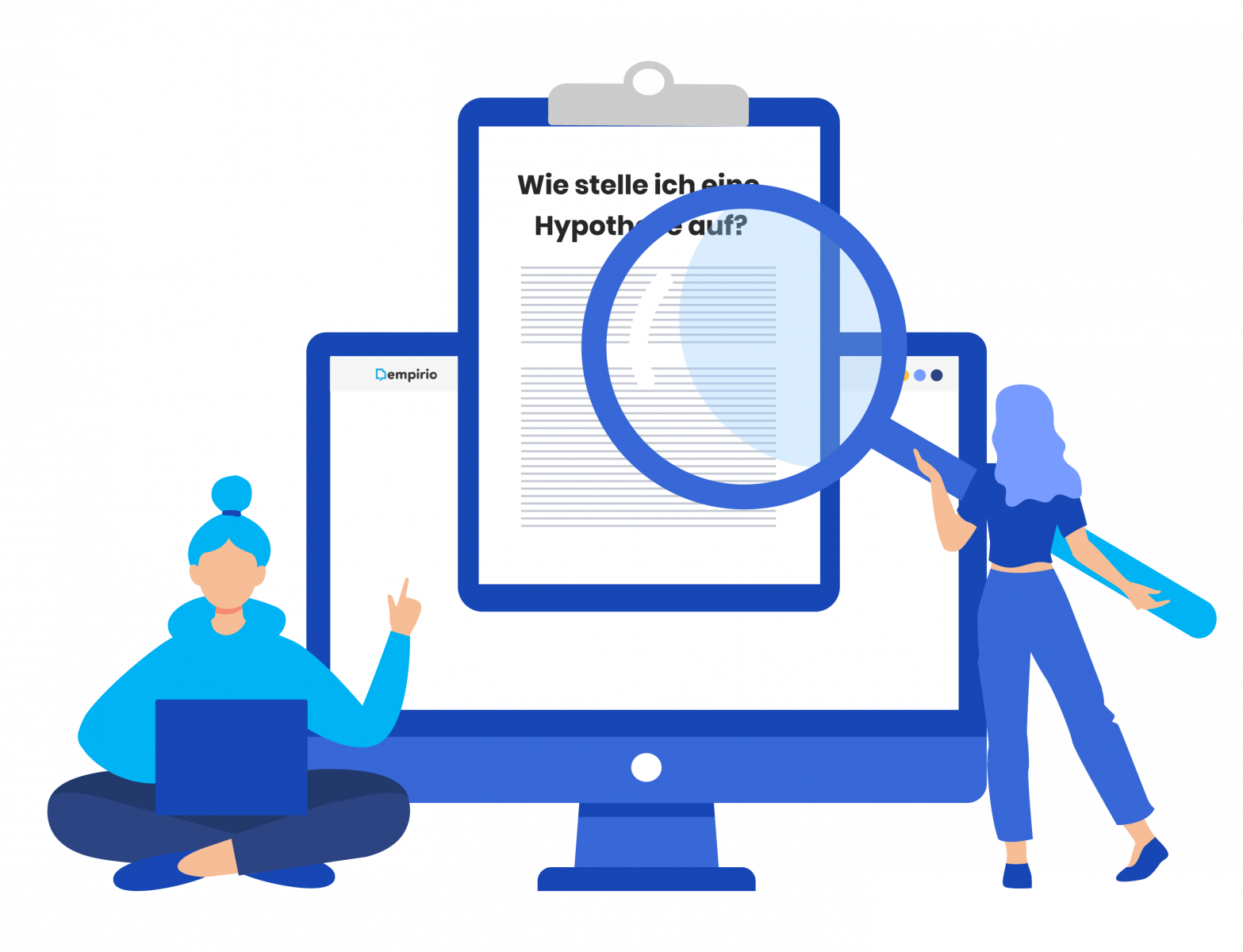 Forschungsfrage formulieren & Hypothesen aufstellen | empirio